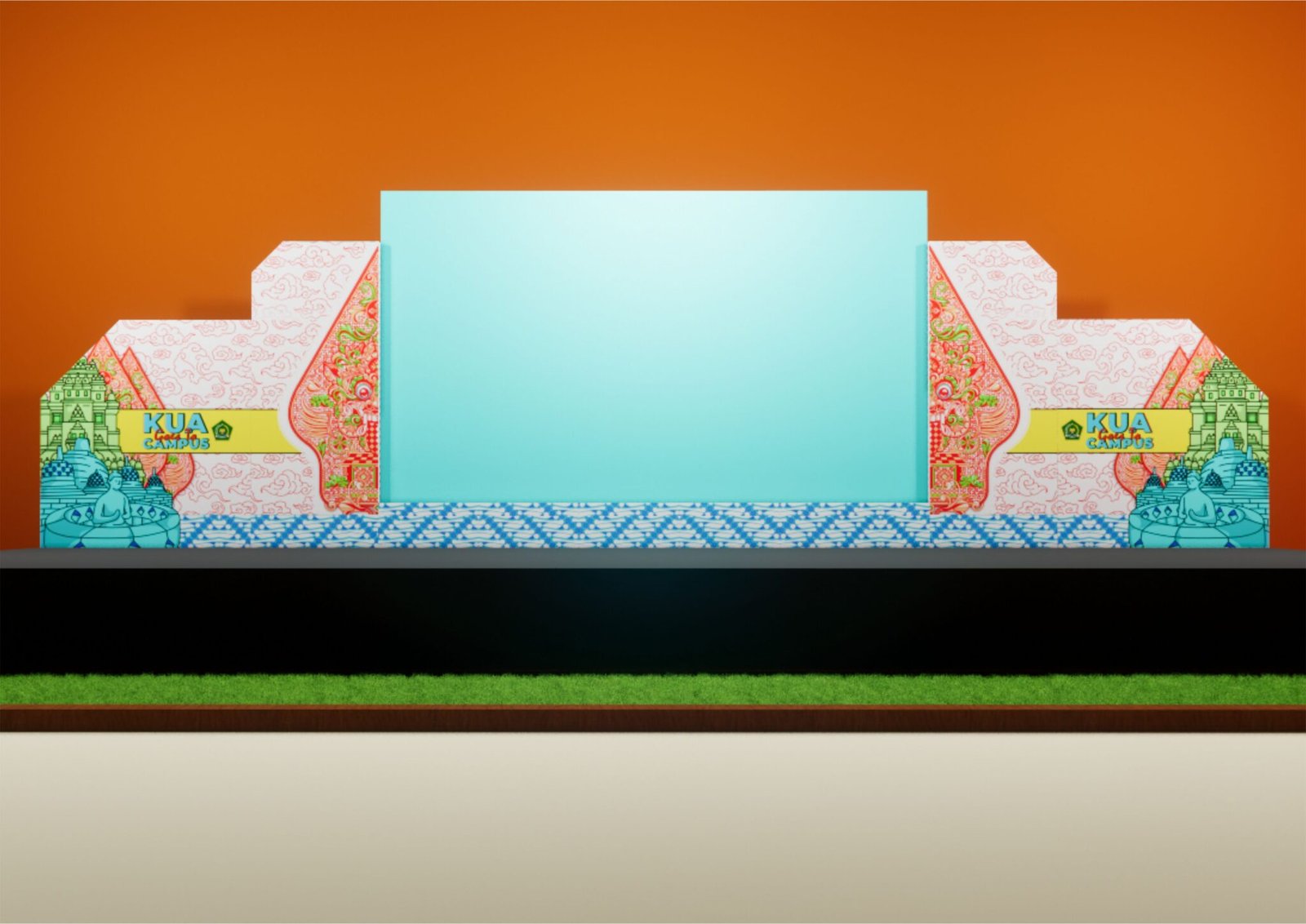 Dekorasi Frame Videotron LED Screen Jogja - Jasa Backdrop Photobooth Jogja