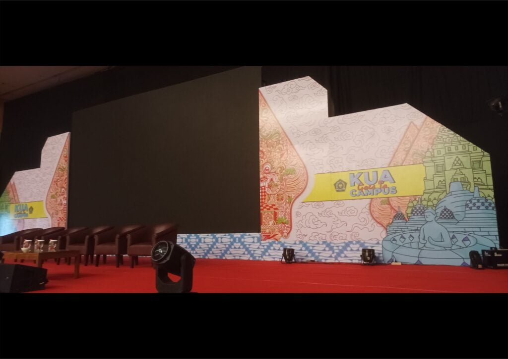 Dekorasi Frame Videotron LED Screen Jogja - Devilo Jogja
