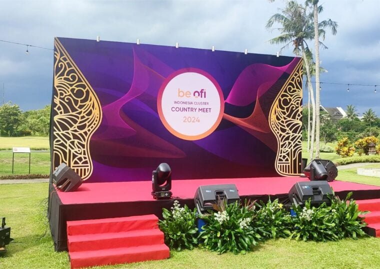 Backdrop Panggung Devilo Jogja - Devilo Arts
