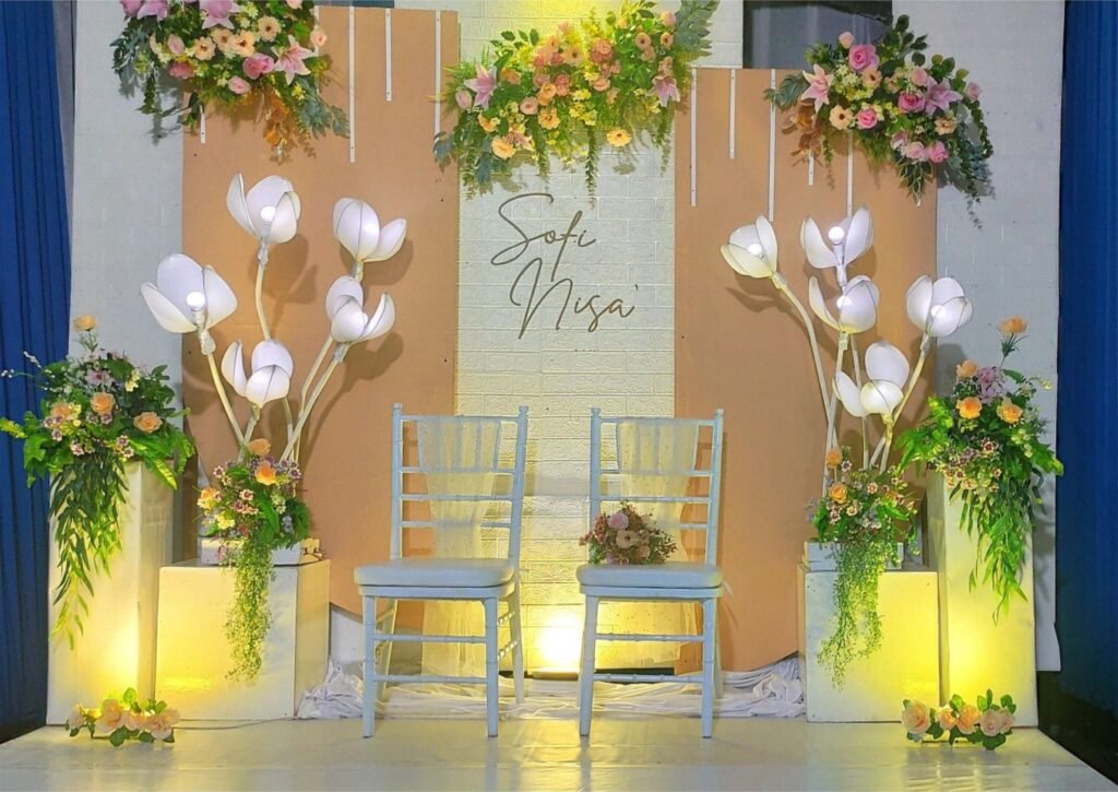 Dekorasi Acara Lamaran Jogja - Jasa Backdrop Photobooth Jogja