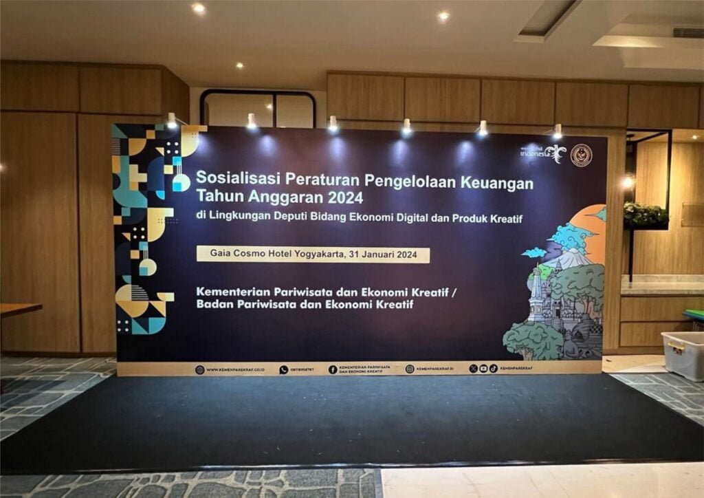 Backdrop Event BUMN by Devilo Jogja - Devilo Jogja